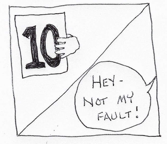 ten out of ten – my jaundiced eye